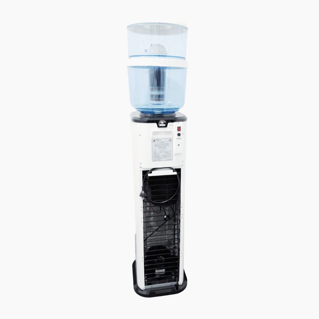 Floor Standing Water Cooler Hot and Cold with LG Compressor, Filter Bo ...